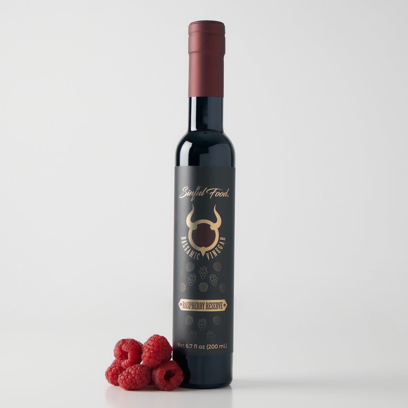 Raspberry Reserve Balsamic Vinegar 6.7 fl oz (200 mL) – Sinful Food